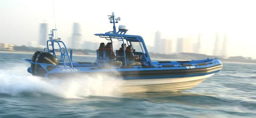 Military RIB - Bluebird RHIB at Navdex 2015 - ASIS Boats