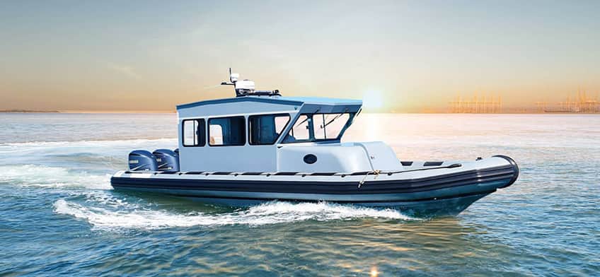 Inflatable Rigid Boat- Professional Cabin Boat - ASIS Boats