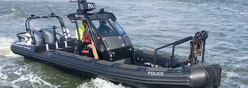 Patrol Boat - Police RHIB (Rigid Hull Inflatable Boat) - ASIS Boats